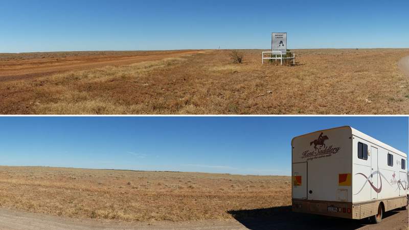 Anthony Lagoon Station entrance, Barkly Tablelands, NT - Kent Saddlery
