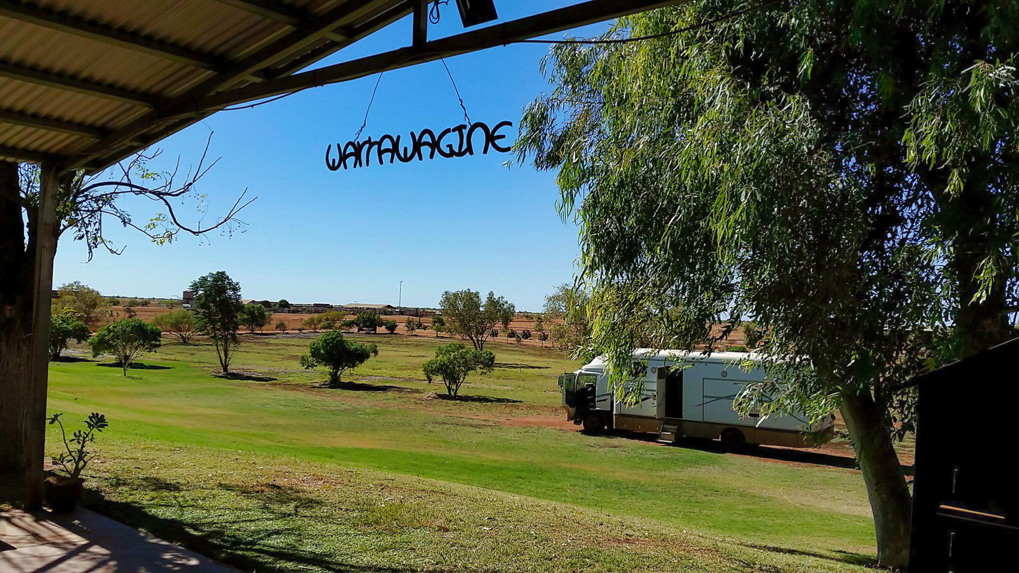 The Kent Saddlery Truck Shop parked at Warrawagine Station, WA - Kent ...