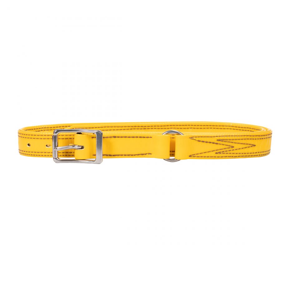 Bull Strap, Yellow PVC, with Ring at Kent Saddlery from $135.00